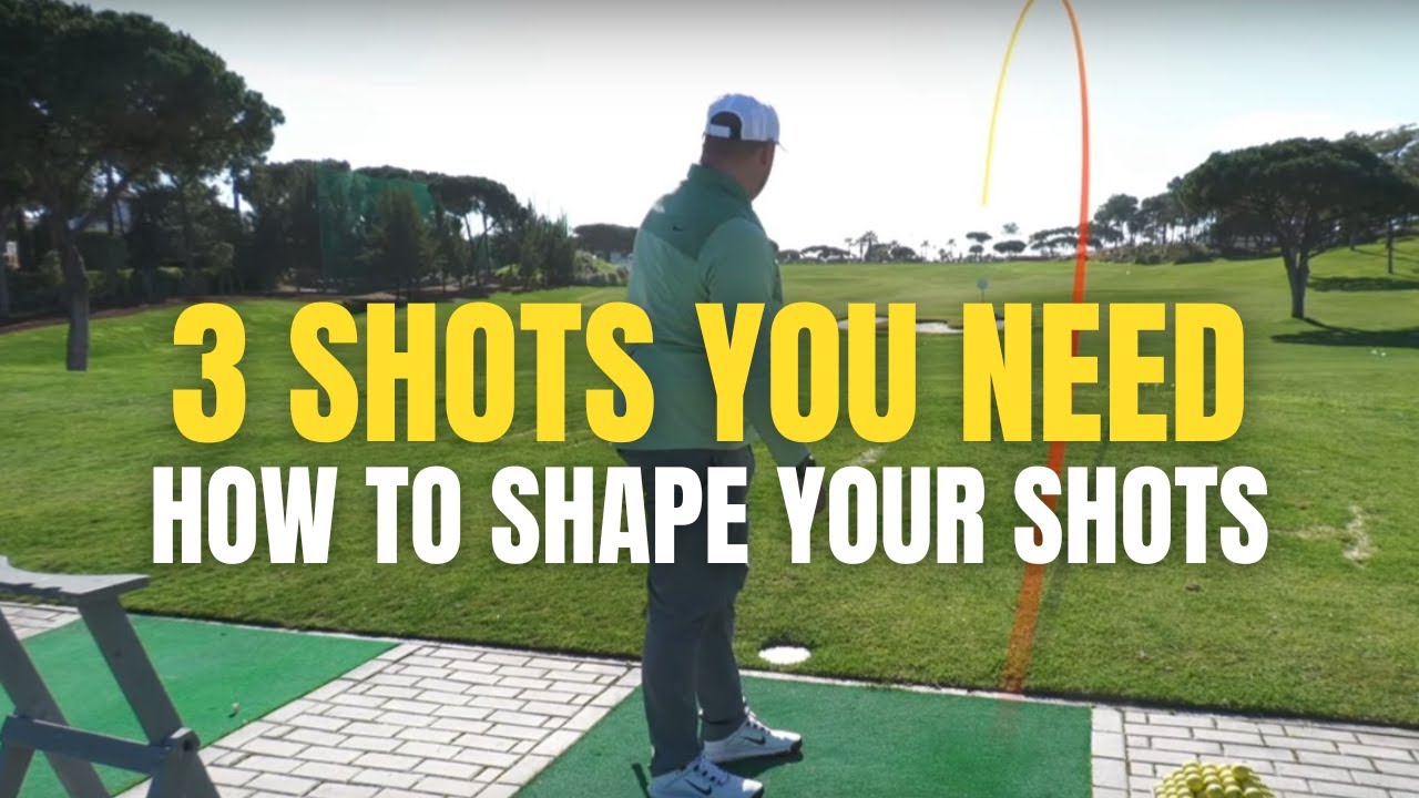 How to Hit a Draw, Fade & Punch Shot - 3 Shots Every Golfer Needs - YouTube