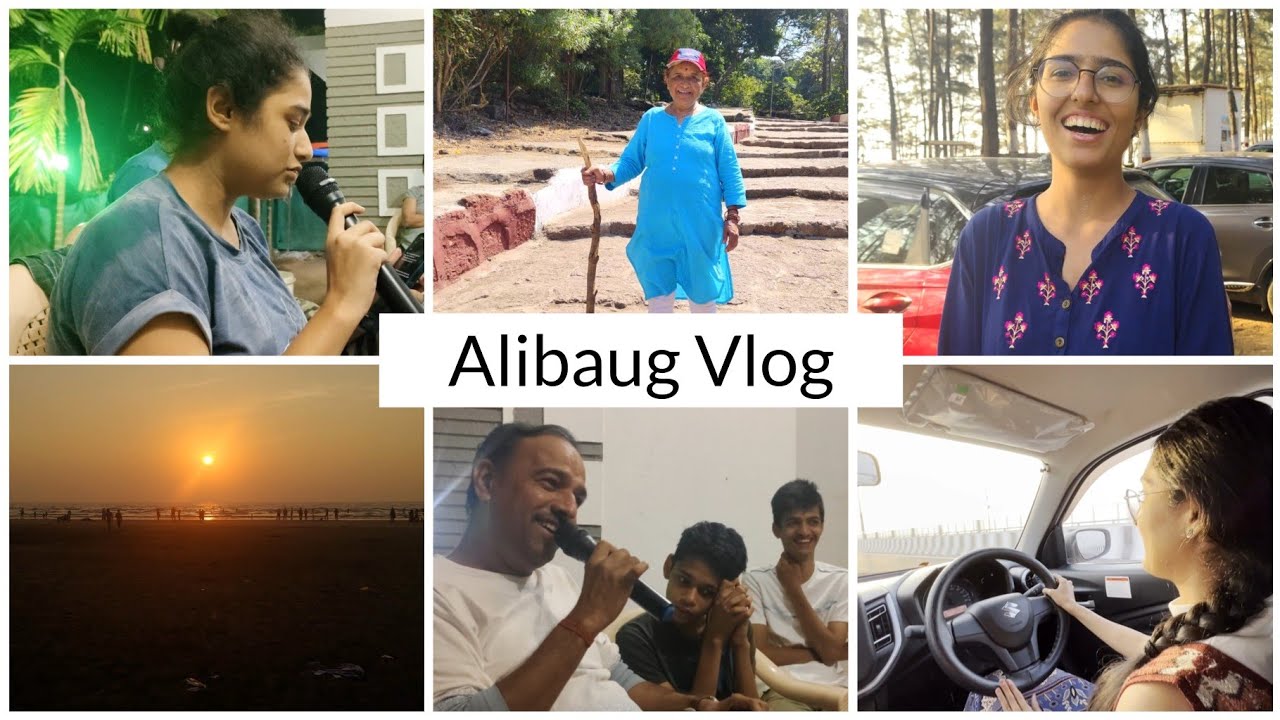Alibaug trip Series 2 || Kankeshwar Temple || Awas Beach || BY: TRIVENI ...