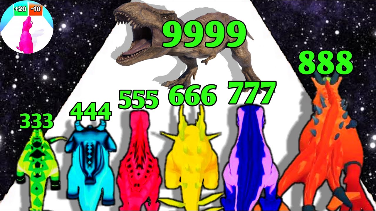 Dino Evolution Runner - Level Up Dinosaur Max Level Gameplay Part 3 (Dino Evolution) - YouTube