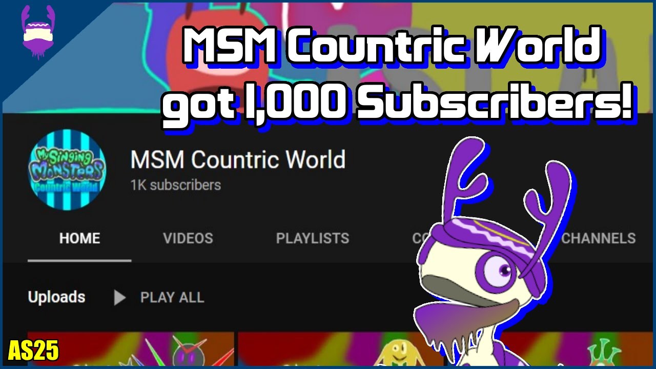 MSM Countric World got 1K Subscribers! - YouTube