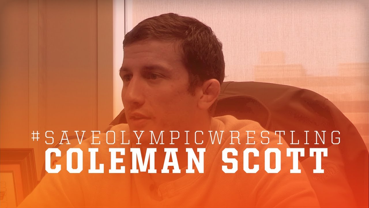 Save Olympic Wrestling: Coleman Scott Interview - YouTube