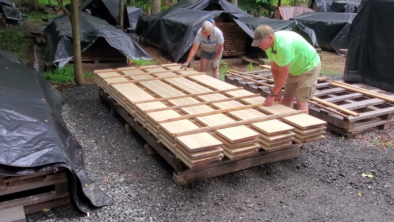 Proper Stacking And Stickering Of Fresh Cut Lumber YouTube Proper Stacking And Stickering Of Fresh Cut Lumber YouTube