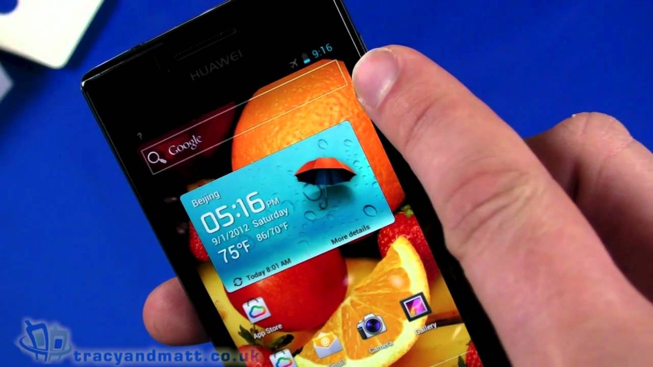 Huawei Ascend P1 unboxing and first impressions - YouTube