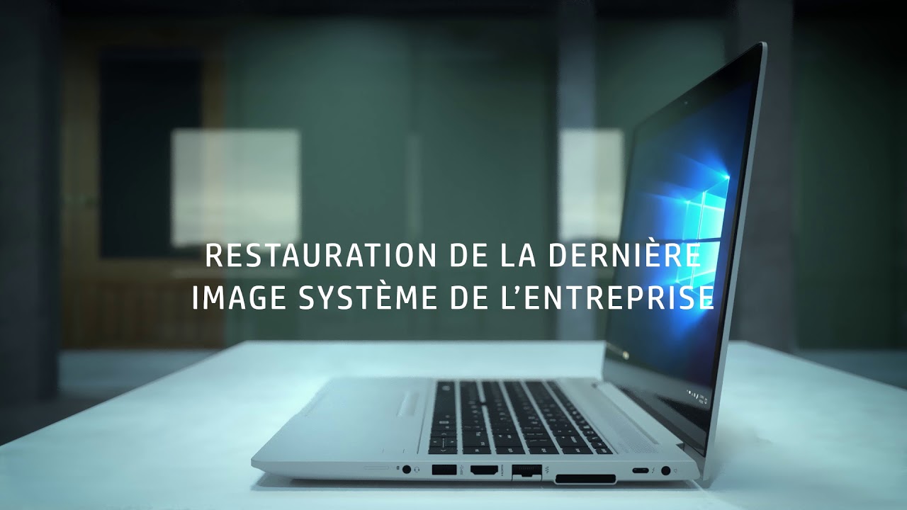 HP Sure Recover Restaurez rapidement et facilement l'image disque de ...