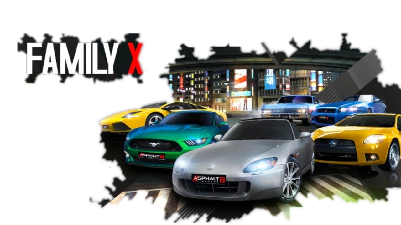 Asphalt 8 Family X - YouTube