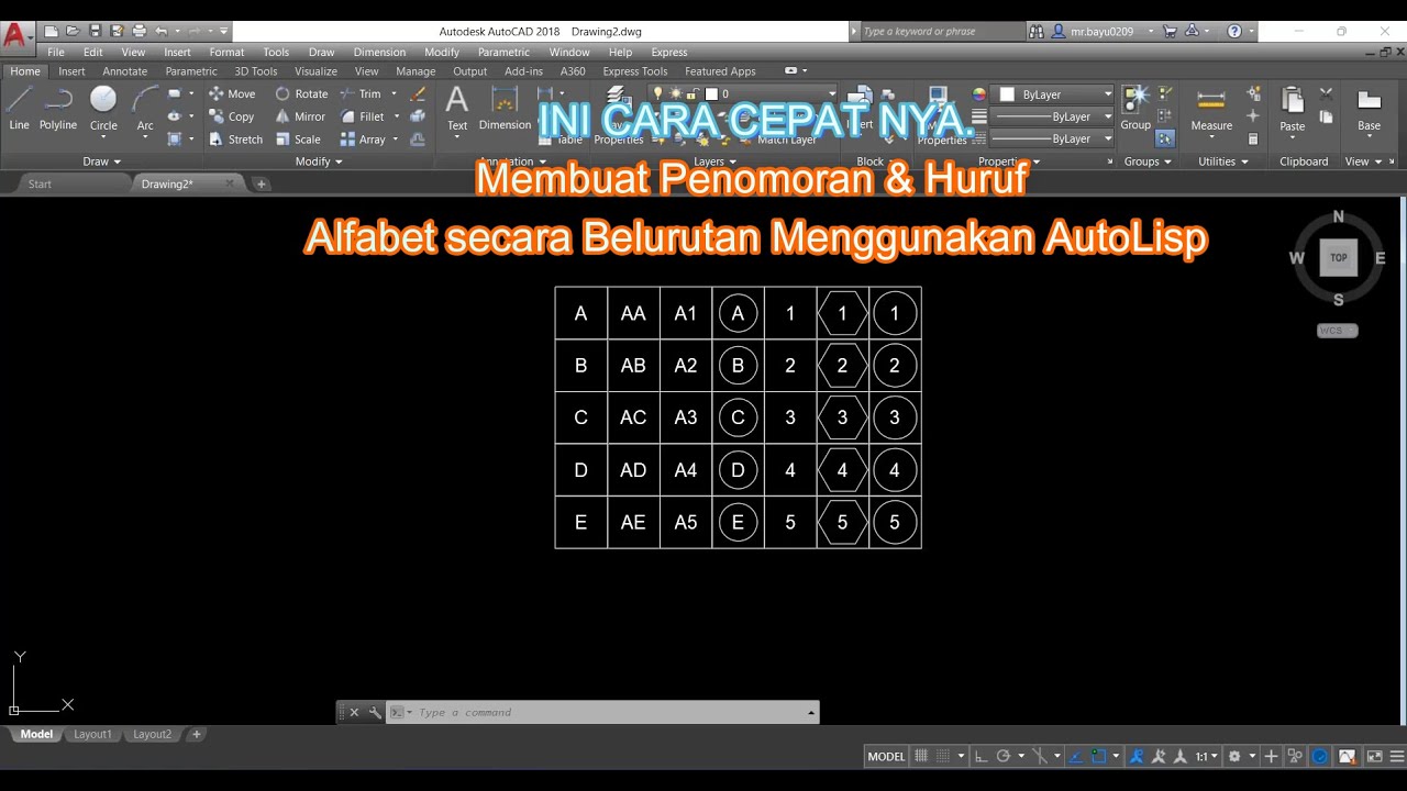Cara Cepat Membuat Hurup Alfabet dan Penomoran Angka Secara Otomatis ...