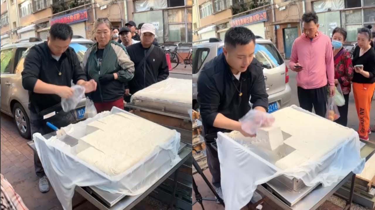 Cut pork and sell pork September 7 - YouTube