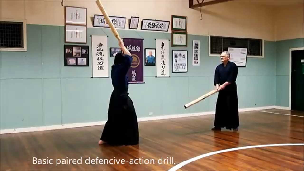 Tanren-bo exercises based on happo giri-to-ho by Hans Fricke kyoshi ...
