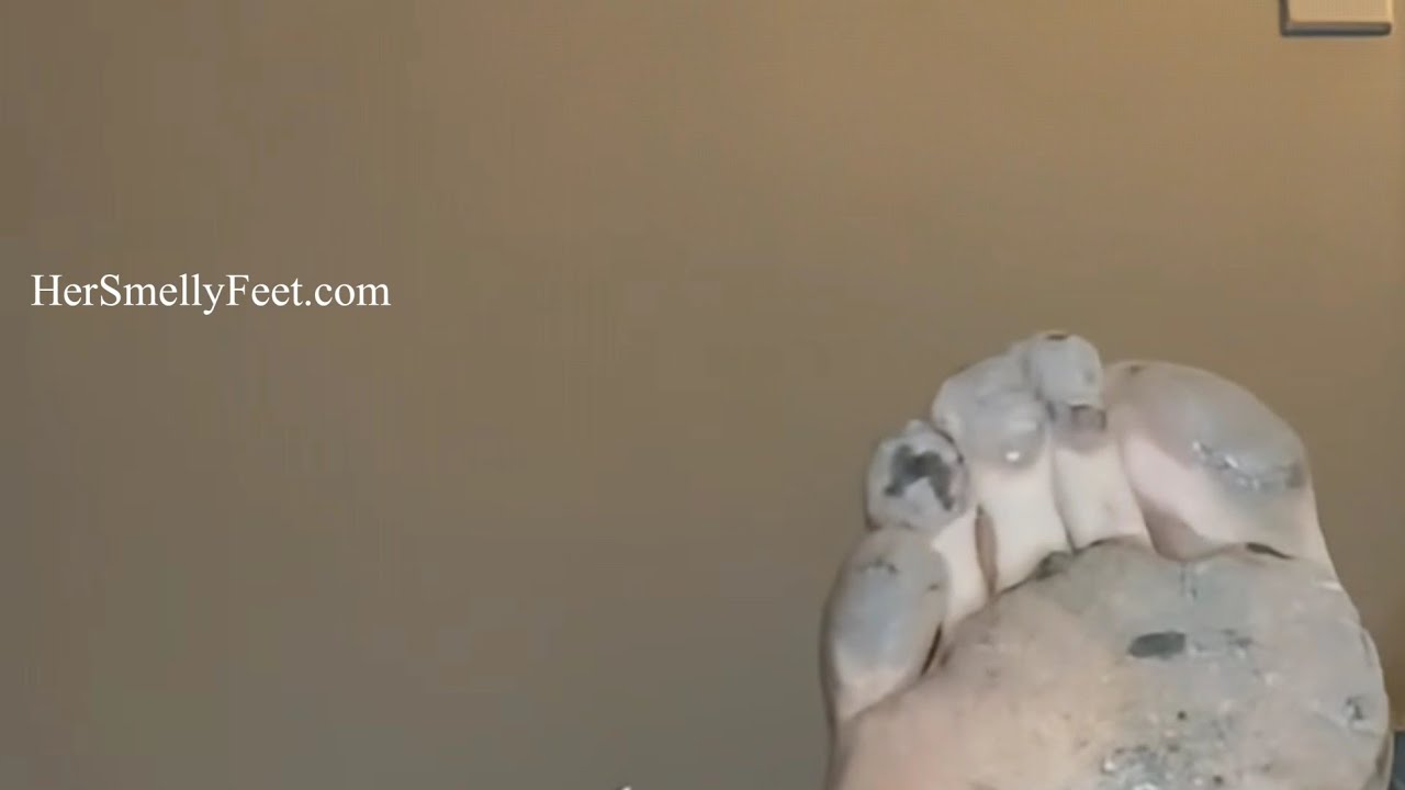 Tiffany's Disgusting Smelly Feet | Full Video: HerSmellyFeet.com | Big ...