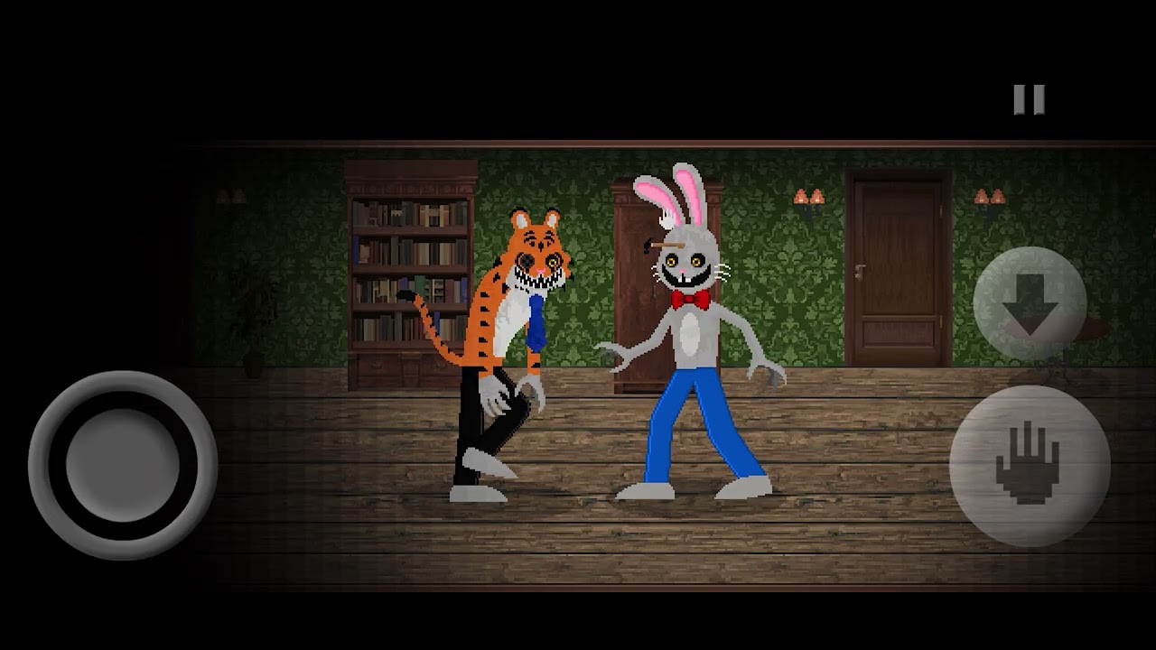 Part 2 ruby vs Mr hopp and Mr stripes (don’t mind me dying to Mr ...