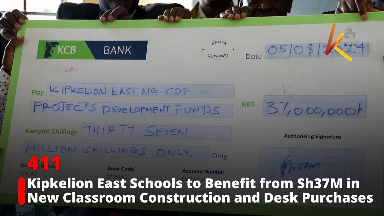 Kipkelion East Schools to Benefit from Sh37M in New Classroom ...