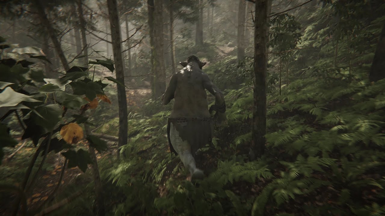 Tree bending Forest Troll in Mossy Cedrus Forest - YouTube