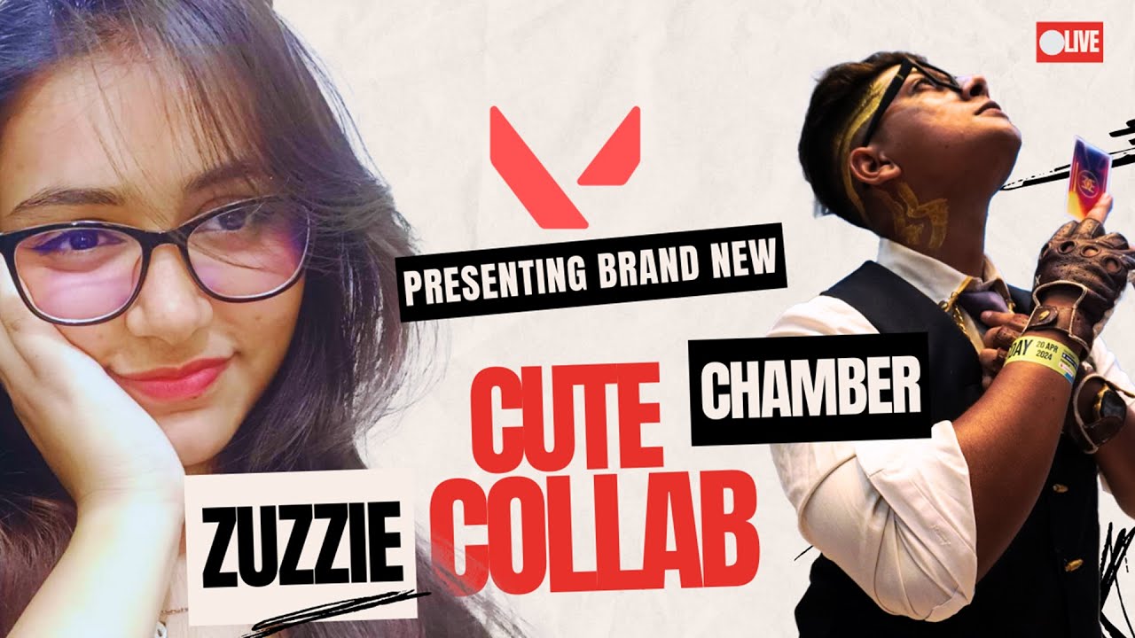 🤝Cutest Collab Ever with @zuzzieeplays_ Valorant Girl Streamer with ...