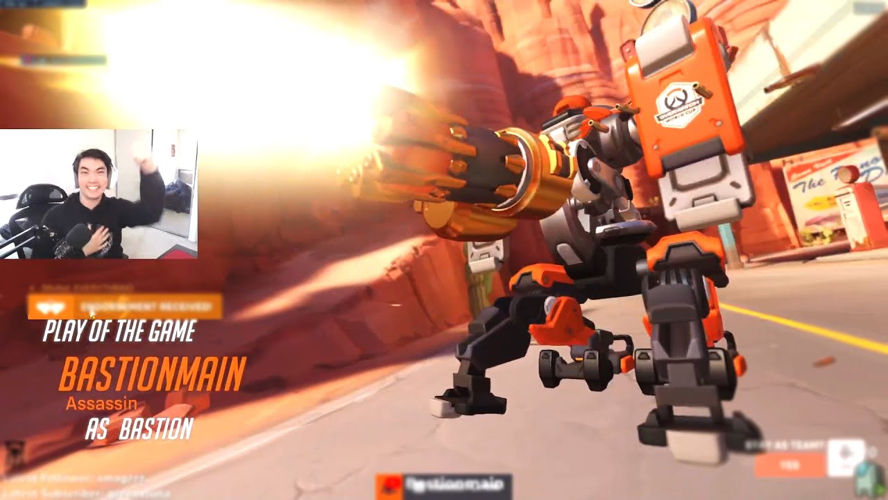 BASTIONMAIN INSANE BASTION - POTG! OVERWATCH 2 TOP 500 SEASON 5 - YouTube