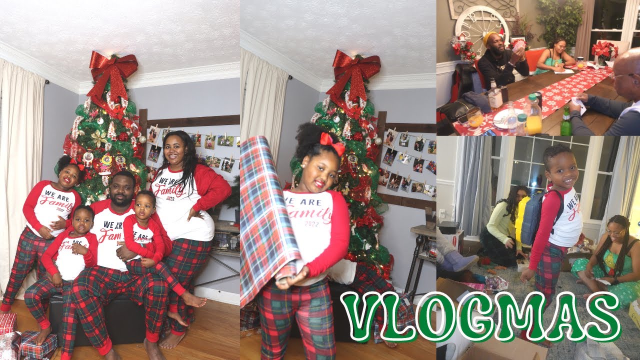Christmas Morning, DIY Photo Shoot, and Party! 😎 #vlogmas2022 - YouTube