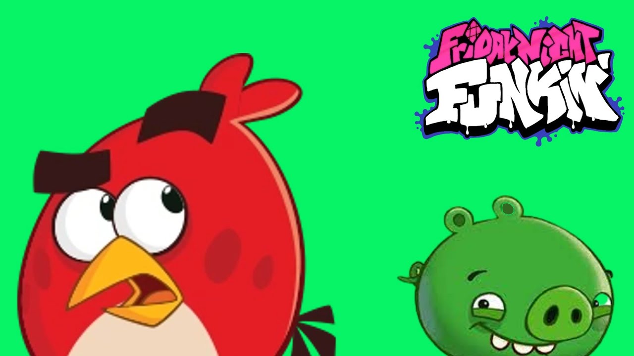 Angry Birds Funkin. (FNF vs Red and Bad Piggy) - YouTube