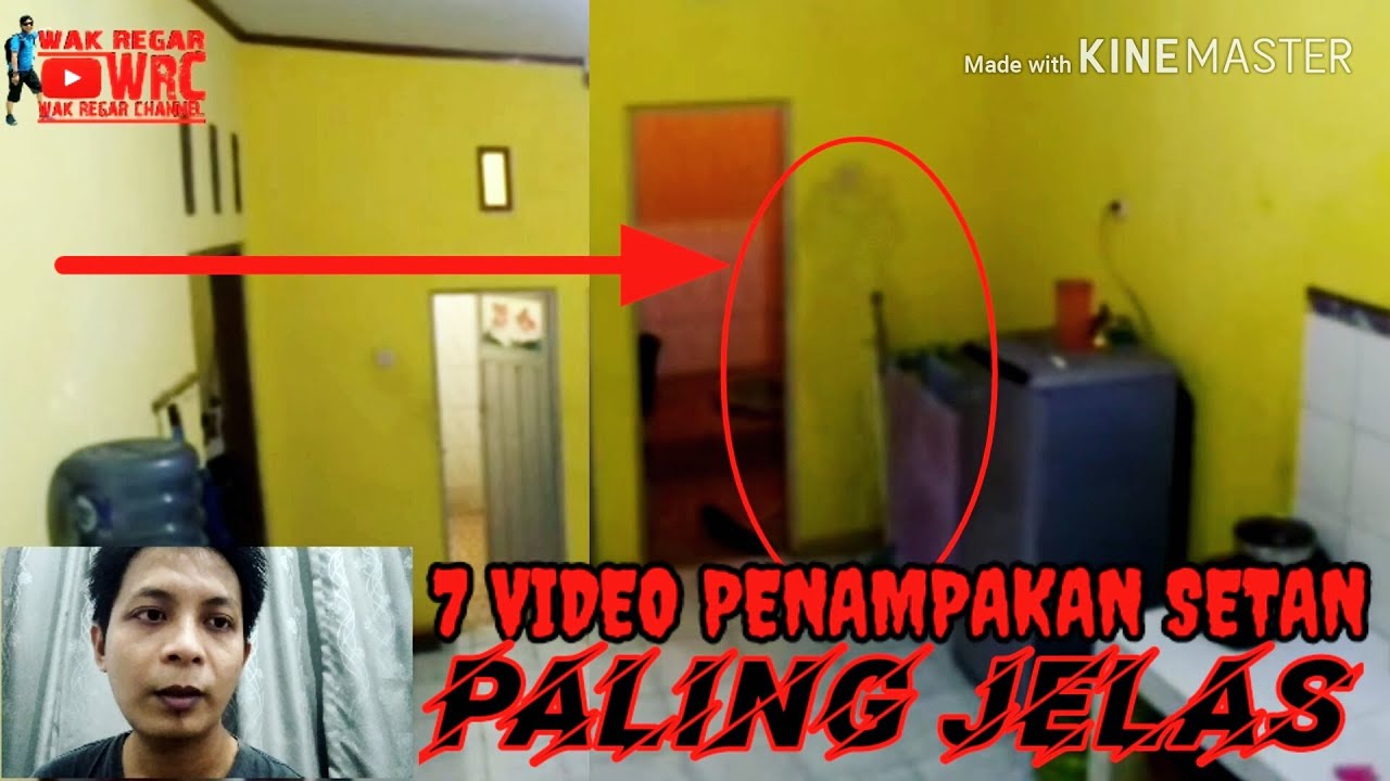 7 VIDEO PENAMPAKAN SETAN PALING JELAS, ADA BAYANGAN TERLIHAT DARI CCTV ...