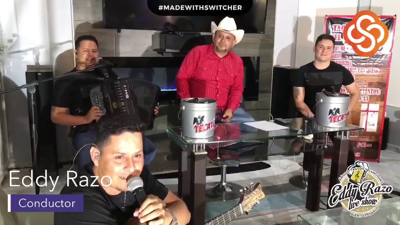 Eddy Razo Live Show “amigos, tragos y canciones” 02 - YouTube