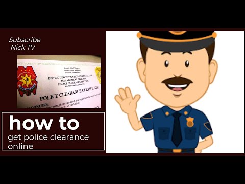 How to get or process police clearance online - YouTube