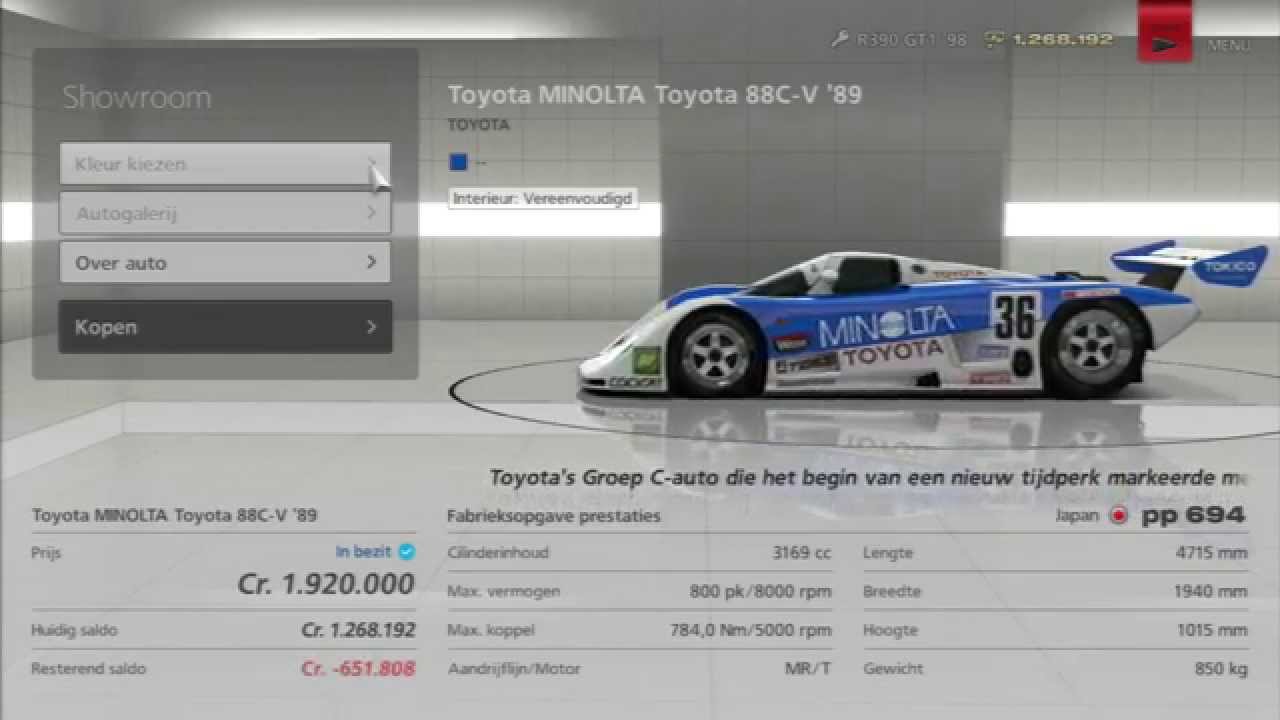 Toyota MINOLTA Toyota 88C V '89 - YouTube