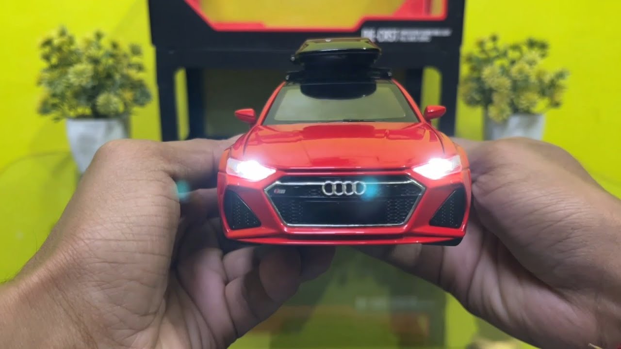 Audi RS6 Diecast Model 1:24 By CHE ZHI - YouTube
