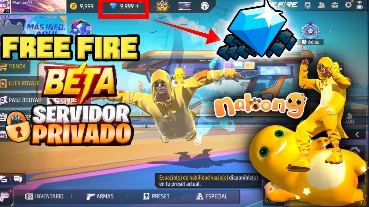 DESCARGAR E INSTALAR FREE FIRE BETA EN PC Y OBTEN SKINS EXCLUSIVAS ...