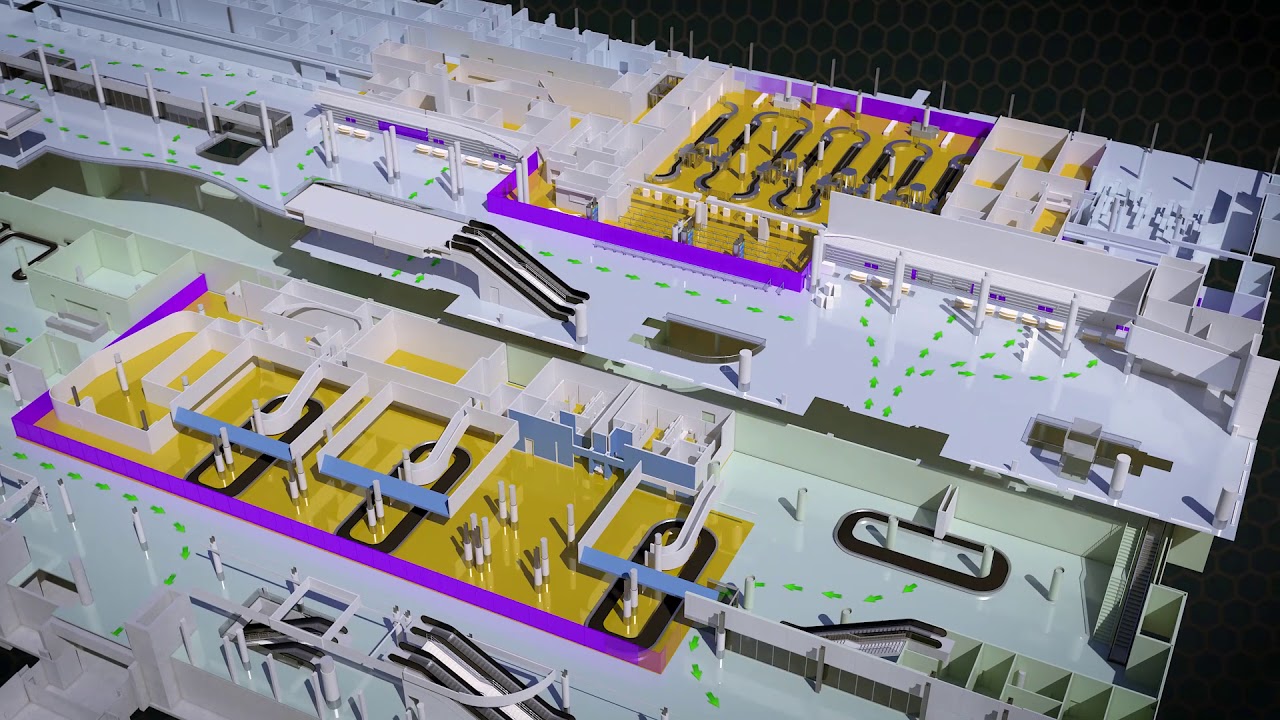 Terminal Lobby Expansion - YouTube