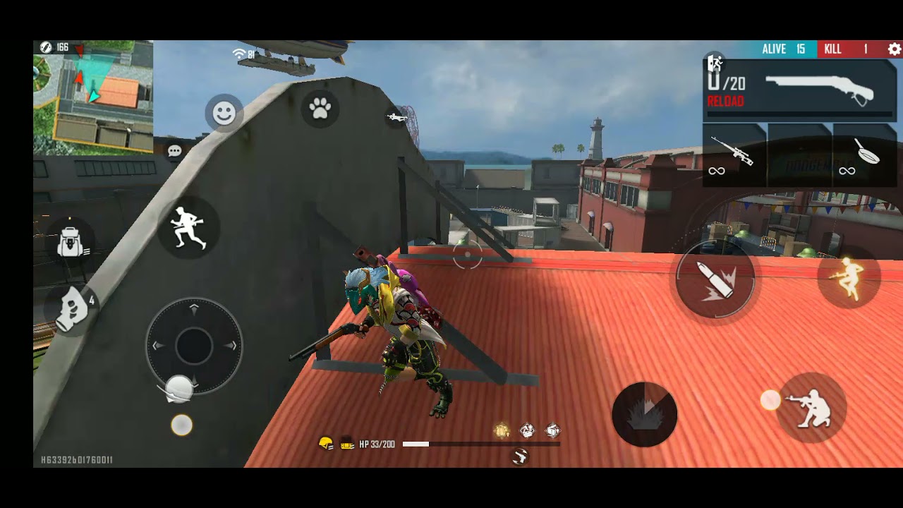 free fire training ground headshot tricks - YouTube