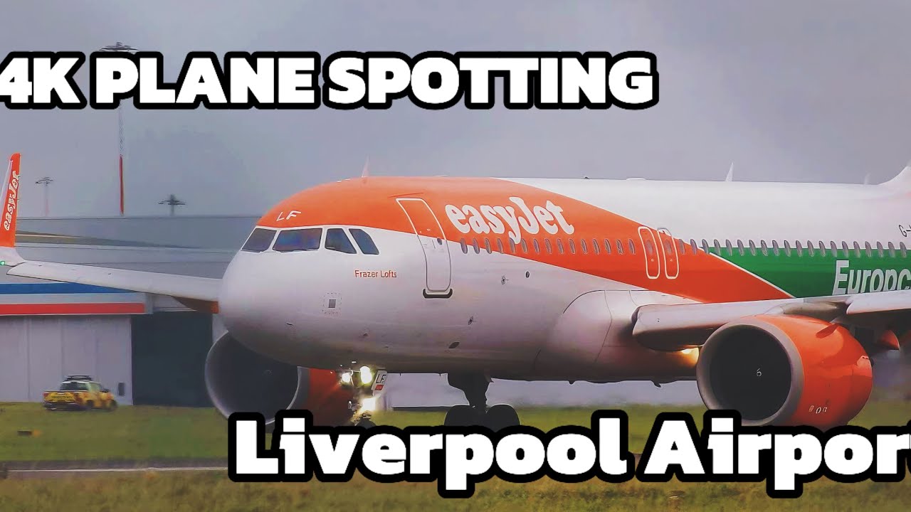 4K Plane Spotting | Liverpool Airport | 01/11/2024 - YouTube