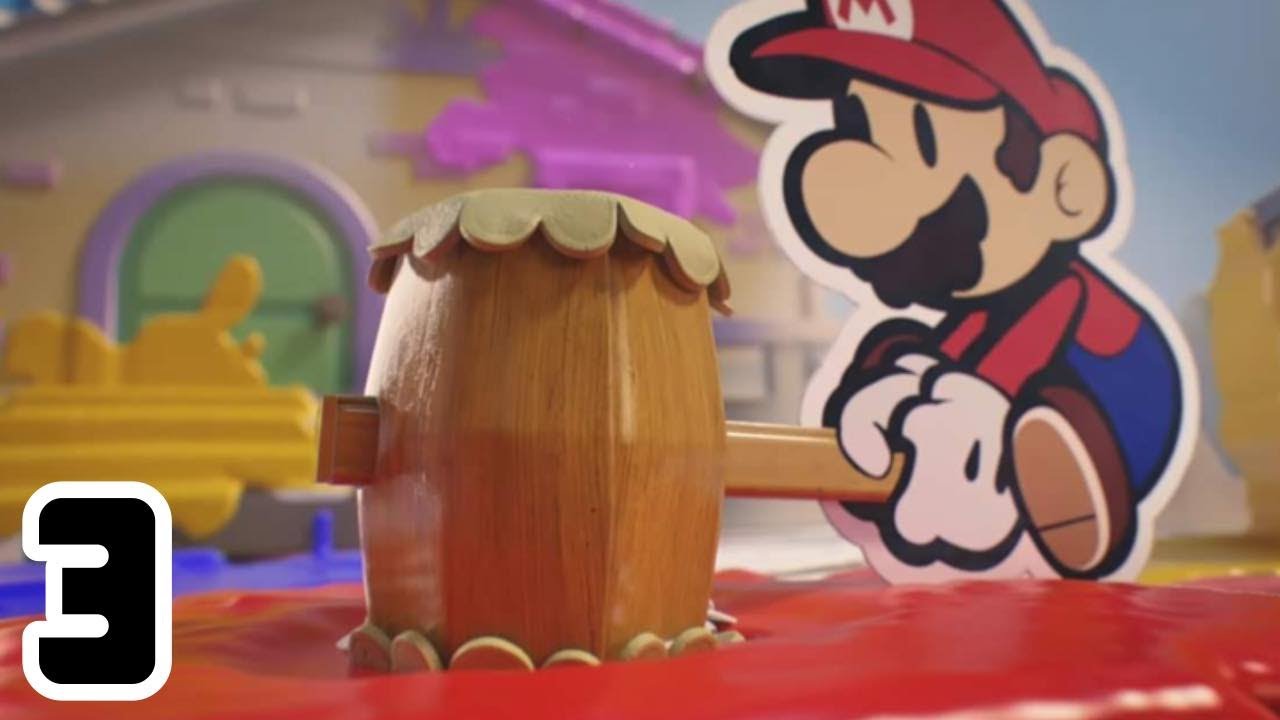 Paper Mario: Color Splash Fr #3 : La Route écarlatte. - YouTube