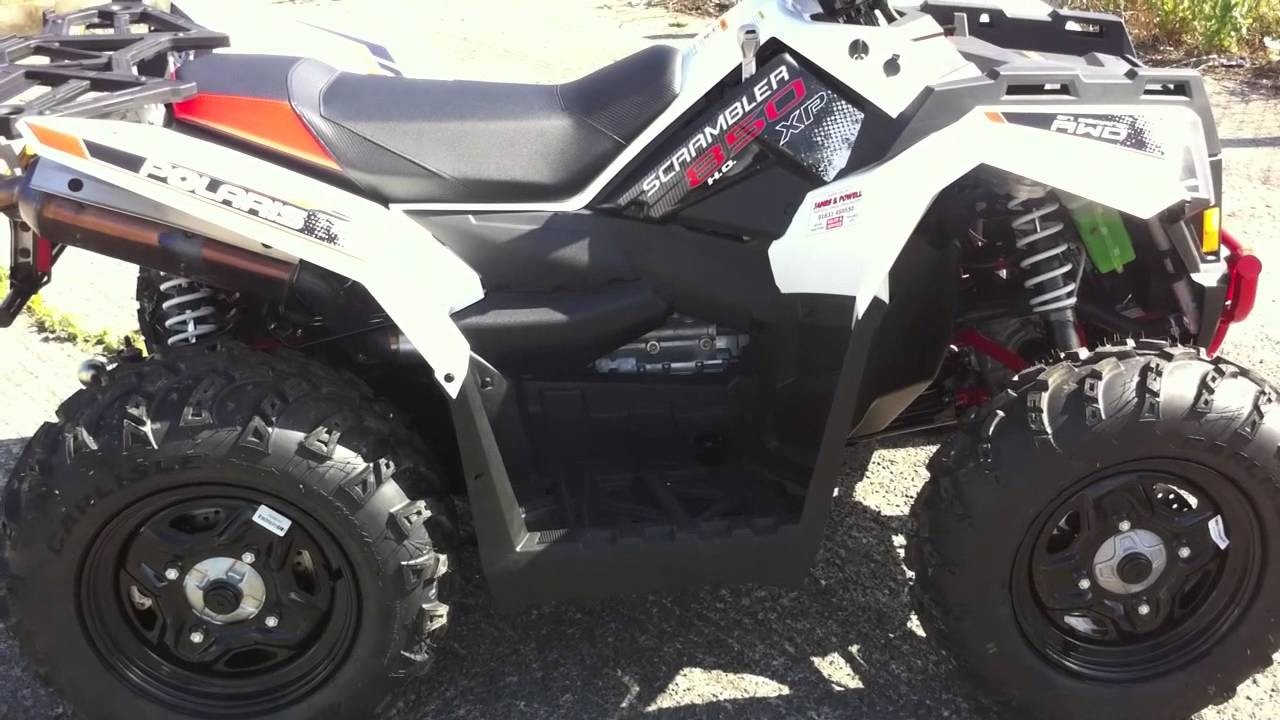 Brand New Polaris Scrambler ATV Quad - YouTube