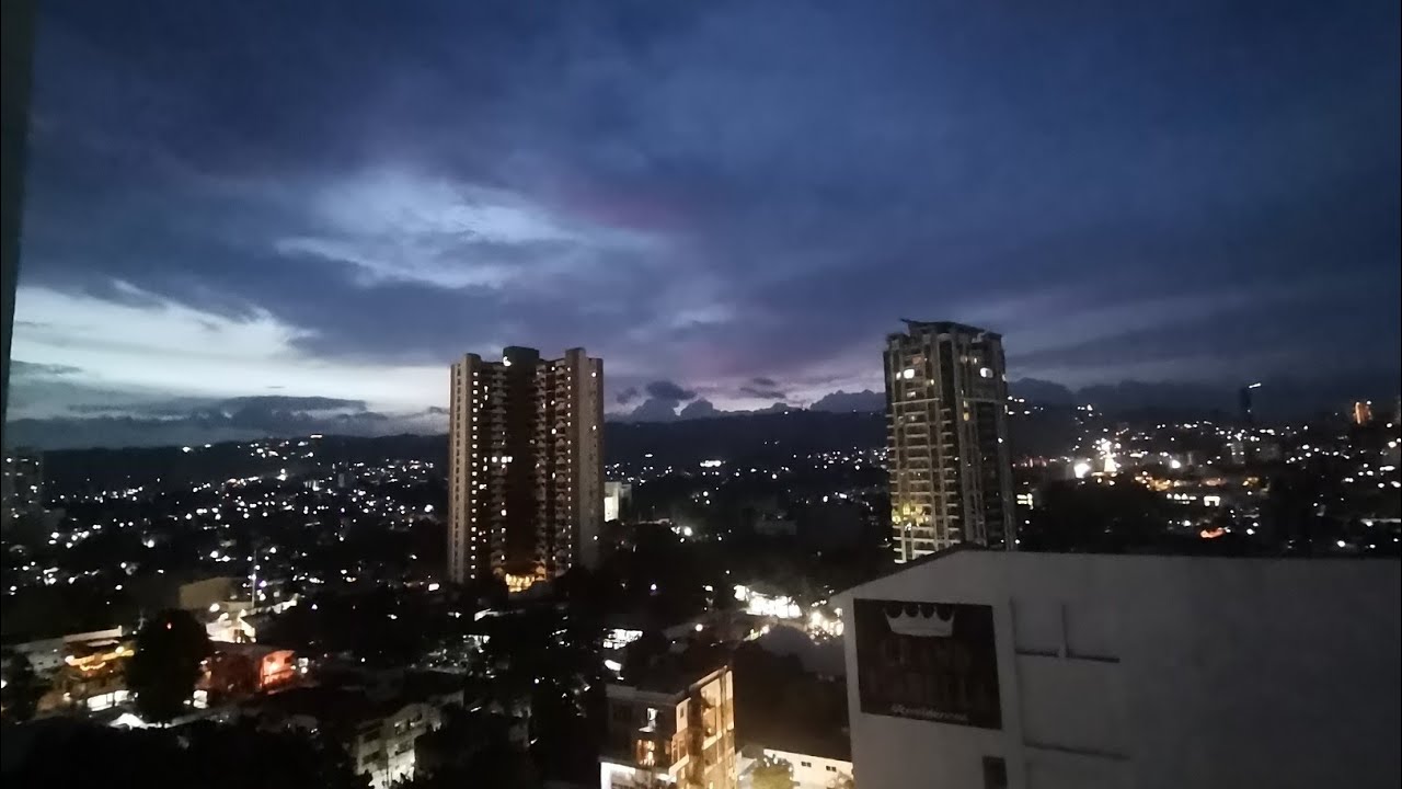 CEBU City Lights Vew | Beautiful Night View | Cebuana Travels - YouTube