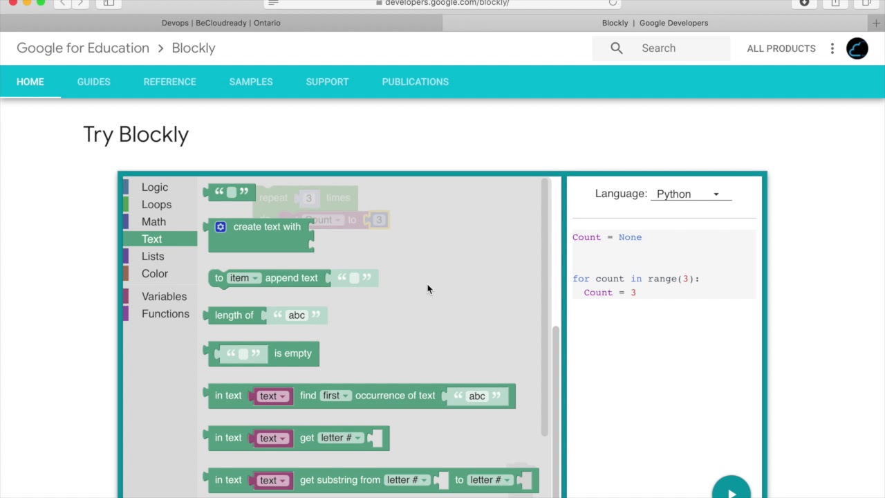 Google Blockly - YouTube