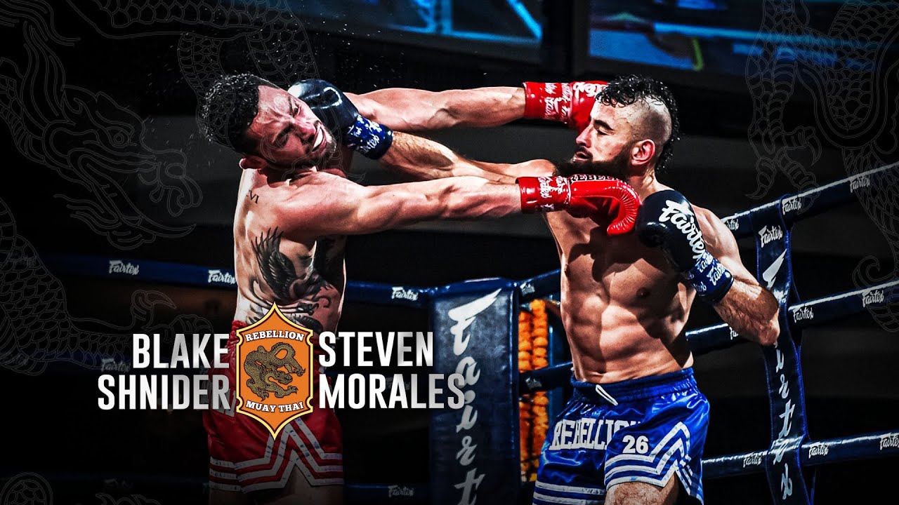 Rebellion Muaythai 26: Blake Shnider vs Steven Morales - YouTube