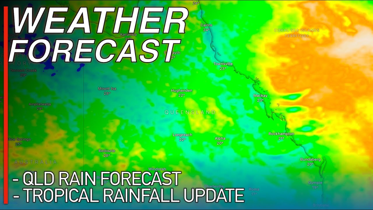 Severe Storms and Intense Rain Lash Queensland Overnight - YouTube