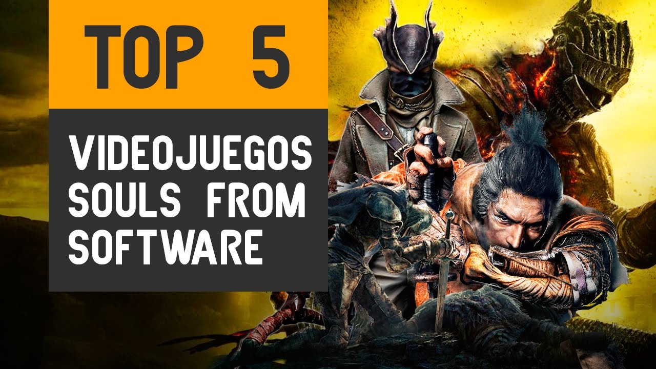 Los 5 MEJORES juegos SOULS de From Software, ¿cuál es la MAYOR OBRA ...