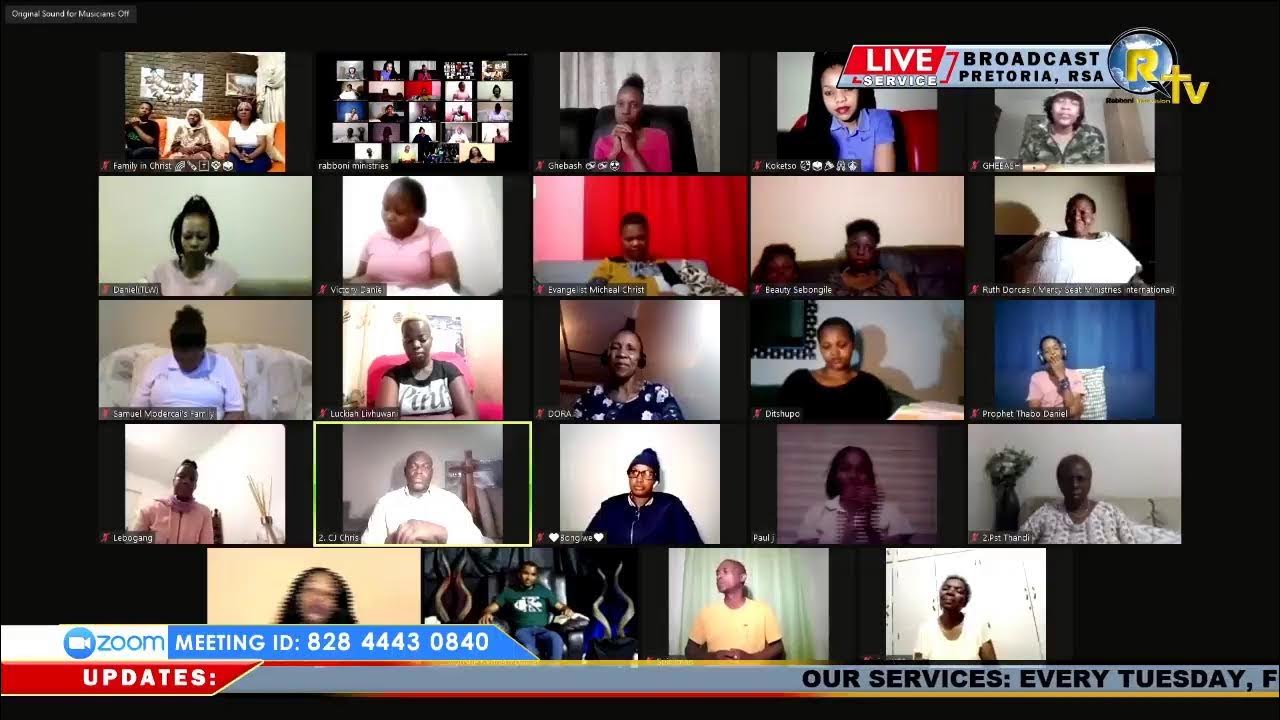 22 NOVEMBER 2022 TUESDAY LIVE BROADCAST SERVICE WITH PROF. LESEGO DANIEL AND SONS PART 2 - YouTube