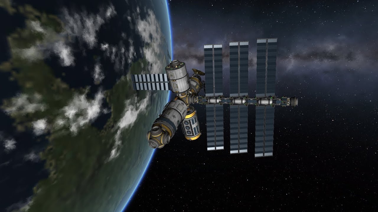 KSP - Building Space Station | Solar Array Module - YouTube