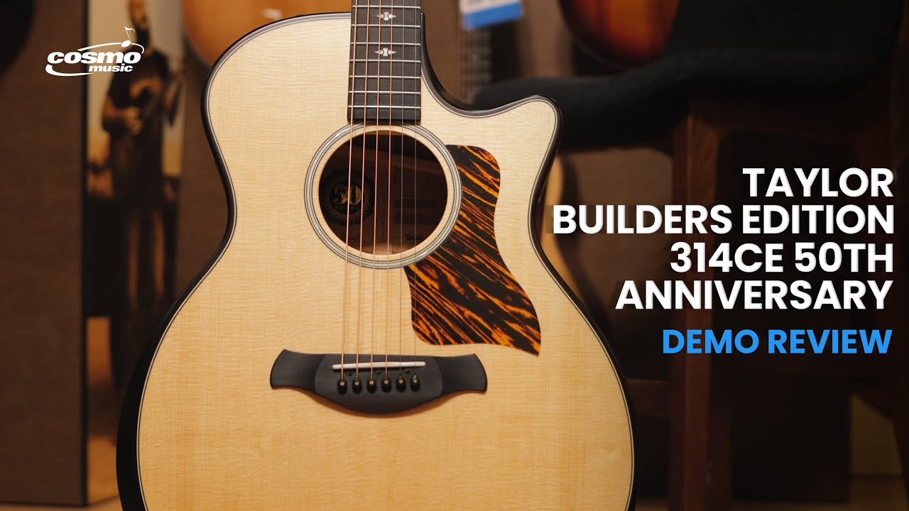 Taylor Builders Edition 314ce 50th Anniversary w/ Ryan McMullen Demo ...