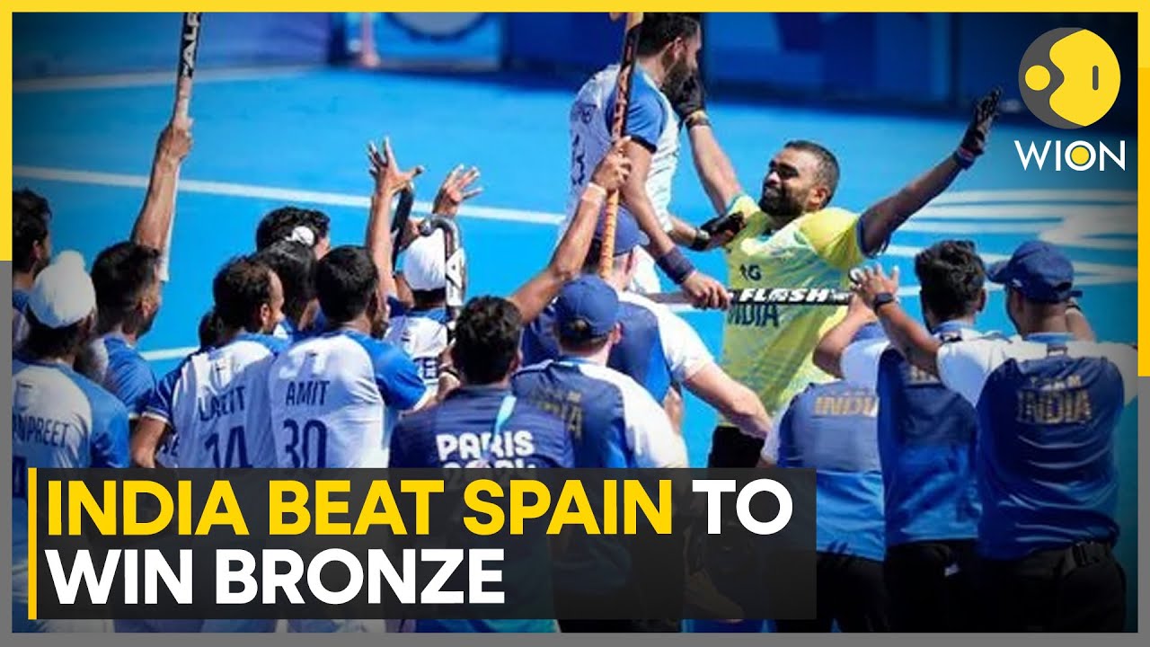 Paris Olympics 2024: India beat Spain 2-1 to win bronze medal in Paris ...