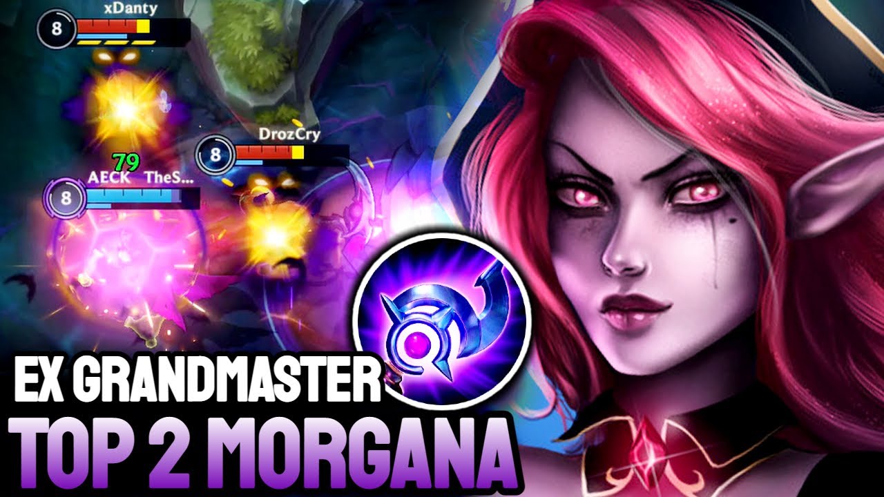 WILD RIFT MORGANA - TOP 2 MORGANA GAMEPLAY - EX GRANDMASTER RANKED ...