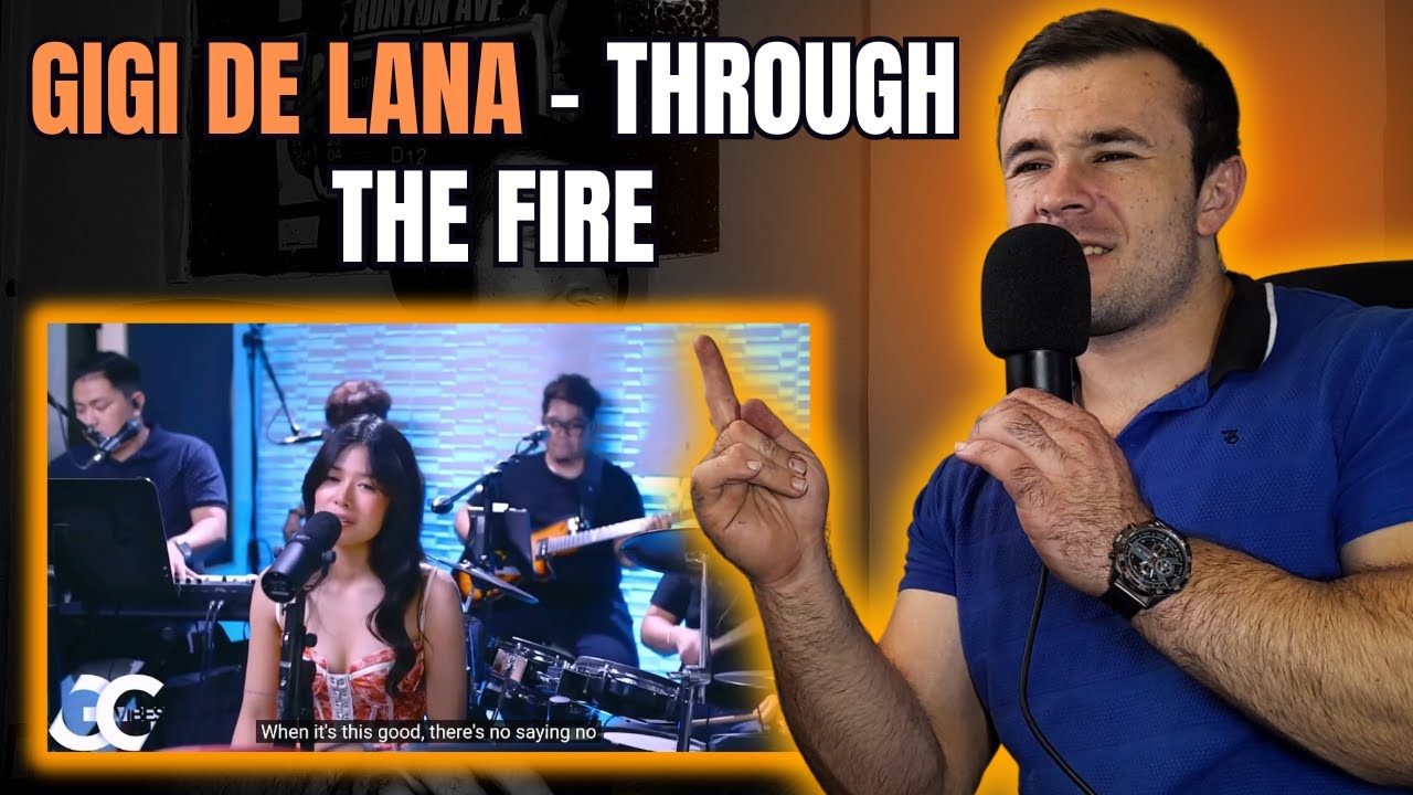 Gigi de Lana - Through the fire (Reaction) - YouTube