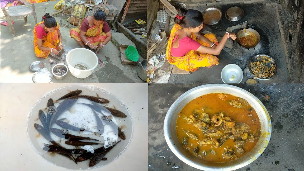 সম্পূর্ণ ঘরোয়া পদ্ধতিতে লাঠা মাছের পুষ্টিকর ঝোল রেসিপি l Latha Fish ...