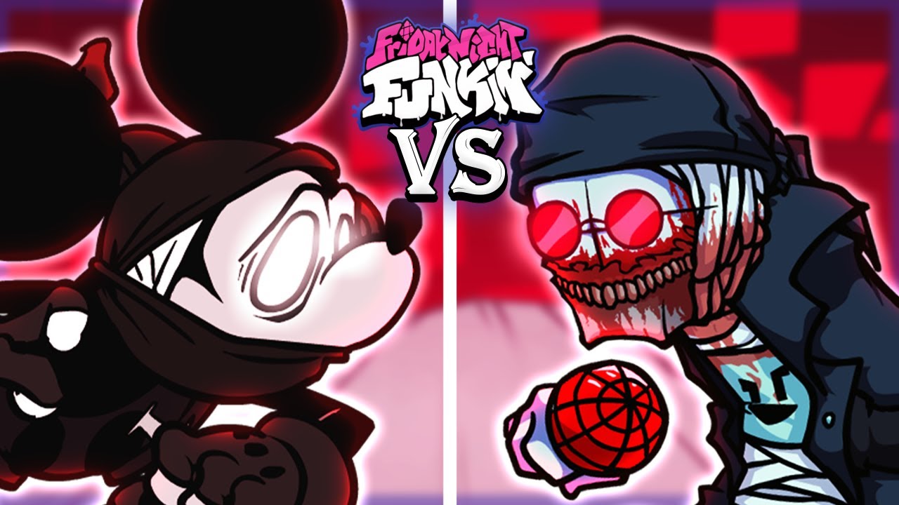 Battered Mickey Mouse Vs Antipathy Hank Fnf Cover Youtube