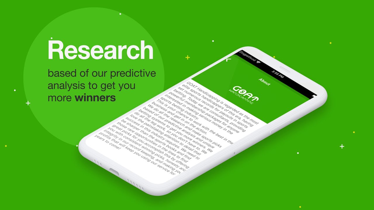 GOAT Handicapping - The World's Best Sports Picks - YouTube