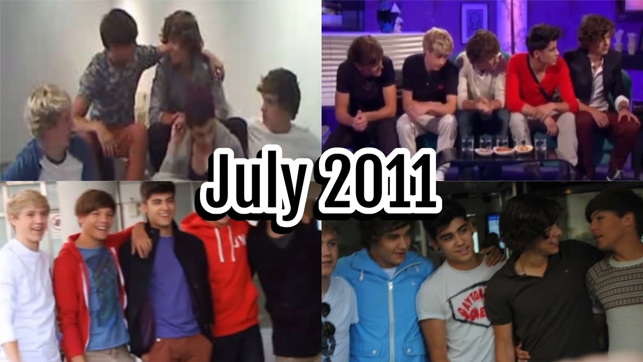 One Direction Timeline July 2011 - YouTube