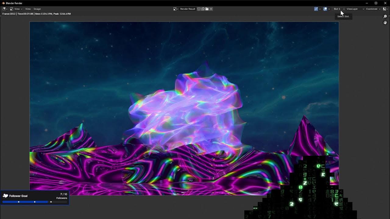 Blender Audio reactive walkthru and more exploration - V1taminK - YouTube