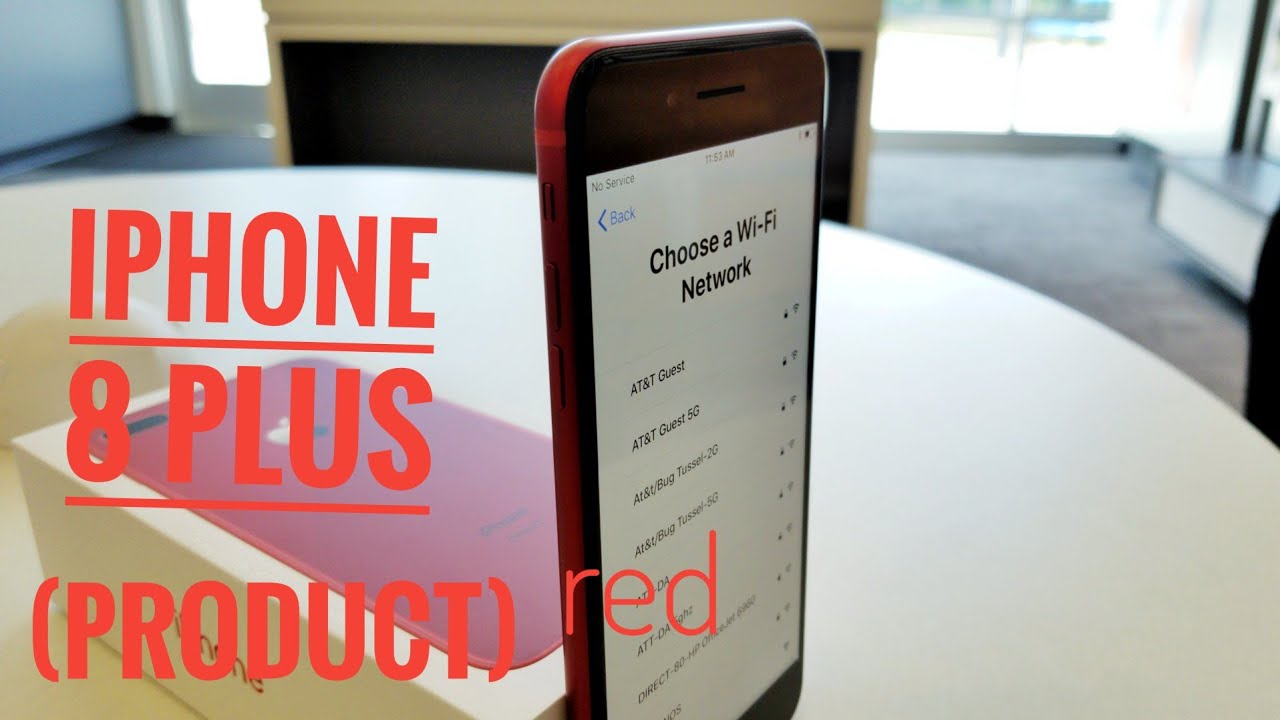 iPhone 8 Plus (Product)red Edition: The Reddest phone ever!? - YouTube