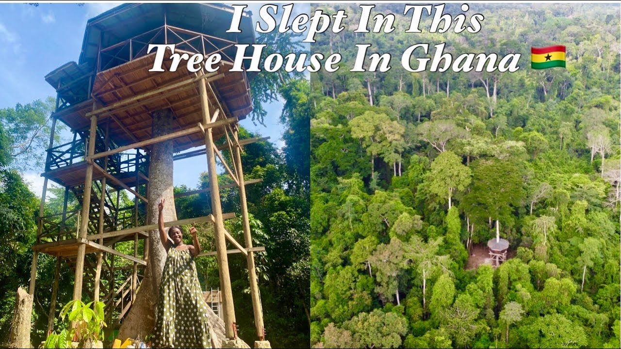 Jungle Tree House Experience in Ghana|| - YouTube