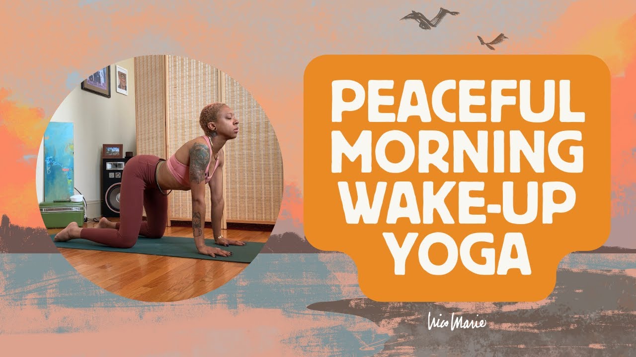 Peaceful Morning Wake-Up Yoga | 10 Minutes - YouTube
